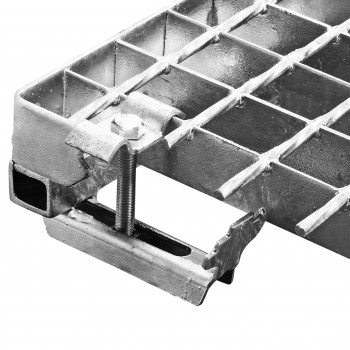 Halteklammern für Gitterroste MW 30/30mm aus Edelstahl V2A