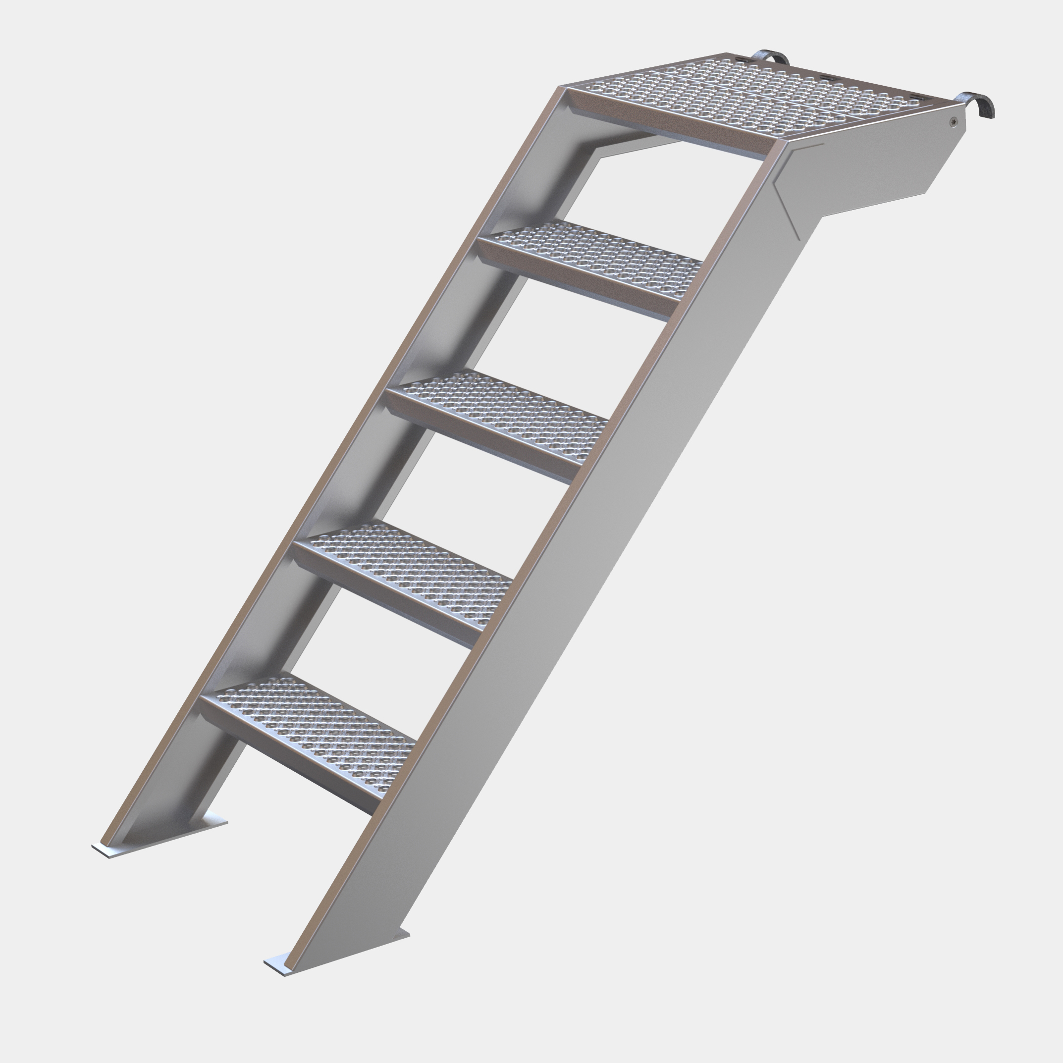 2 Step Scaffold stairway start Open tube O3